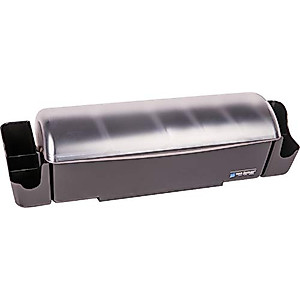 San Jamar BD4023S 9 Piece The Dome Garnish Center, 4.5qt Capacity, 22" Length x 7-1/2" Width x 8-1/2" Height