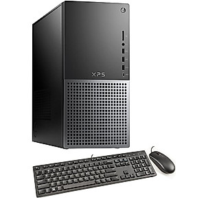 Dell XPS 8950 Business Desktop PC 12th Gen (Intel i7-12700 12-Core 2.10GHz, 32GB DDR5, 512GB PCIe SSD, GTX 1650 Super 4GB GDDR6, Killer WiFi 6E, BT 5.2, RJ-45, Win11H) w/KYB and Mouse