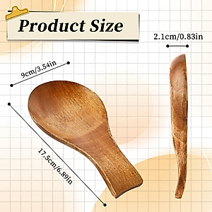 Wooden Spoon holder, Boho Spoon Rest for Stove Top Spatula Holder Wood Spoon Rest Larger Farmhouse Utensil Rest for Kitchen Counter Decoration Bamboo Cooking Spoon Holder for Spatula,Spoon,Tong,Brush