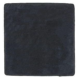 HYLLZB Microfiber Kitchen Dish Cloth Cleaning Rags, 9 Pack Microfiber Cleaning Cloth for Glasses, Lint Free Cloth Rags for Household Cleaning or Cooking, 12 x 12 Inches (Black)