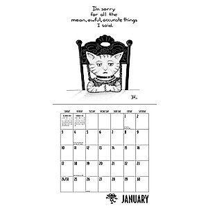 Mary EngelDark 2021 Wall Calendar: From the Shadier Side of Mary Engelbreit