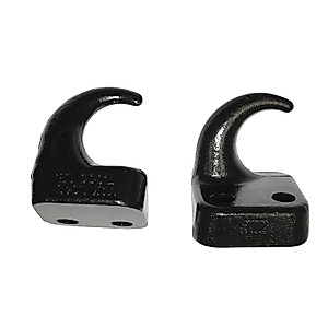 Rugged Ridge 11236.03 Tow Hook, Front; 97-06 Jeep Wrangler TJ , Black