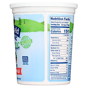 Stonyfield Farm Organic Strawberry Yogurt, 32 Ounce -- 6 per case.