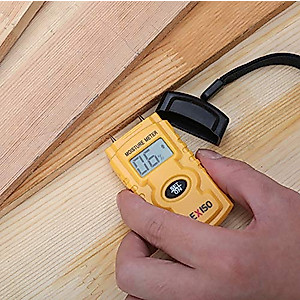 PREXISO PMX-42A Moisture Meter, Stainless Steel Prongs, LCD Screen, Auto (Single Pack)