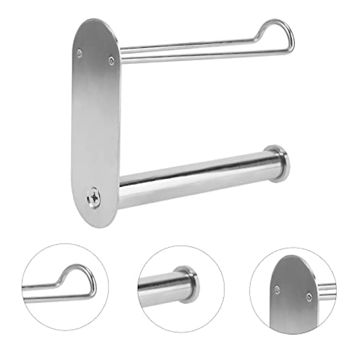 Zerodeko 1pc 304 Stainless Steel Hangers Hanger Holder Rack Hanger Rack Wall Clothes Rack Clip Hanger Stand Coat Hangers Holder Multi Hanger Closet Hanger Organizer Metal Coat Hanger Shelf