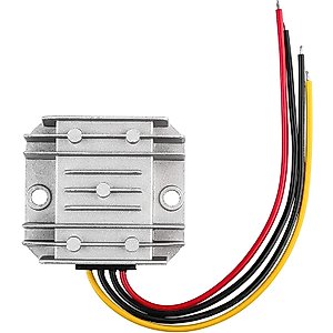 DC 12V Step Up to 24V 3A Boost Converter 72W DC Voltage Regulator Power Converter Waterproof Module Transformer for Golf Cart Club Car