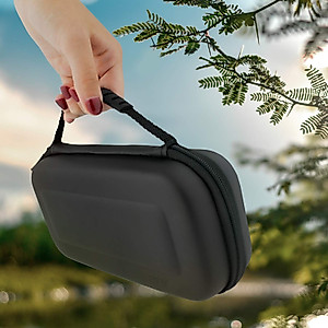 Orzly Carry Case for Nintendo Switch Lite - Portable Travel Carry Case with storage for Switch Lite Games & Accessories [Solid Black]