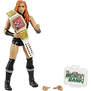WWE Becky Lynch Elite Collection Action Figure, 6-in/15.24-cm Posable Collectible Gift for WWE Fans Ages 8 Years Old & Up