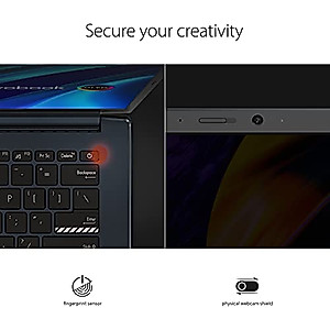 ASUS VivoBook Pro 14 OLED Laptop, 14” 2.8K OLED Display, AMD Ryzen 7 6800H Mobile CPU, NVIDIA GeForce RTX 3050 GPU, 16GB RAM, 1TB SSD, Windows 11 Home, Quiet Blue, M6400RC-EB74