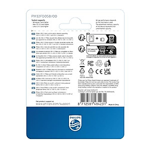 Philips FM32FD05B Vivid Edition 32GB USB Flash Drive - Grey/White