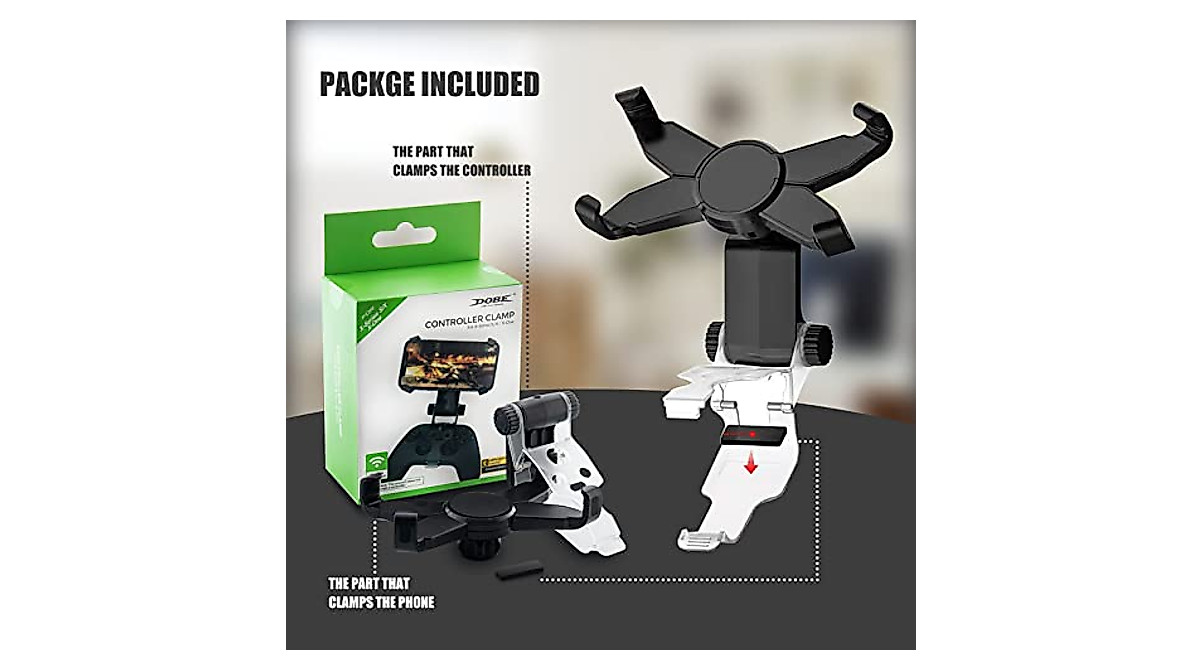 ECHZOVE Xbox Controller Phone Clip - Ultimate Gaming Accessory