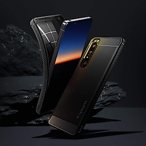 Spigen Rugged Armor Designed for Xperia 1 III Case (2021) - Matte Black
