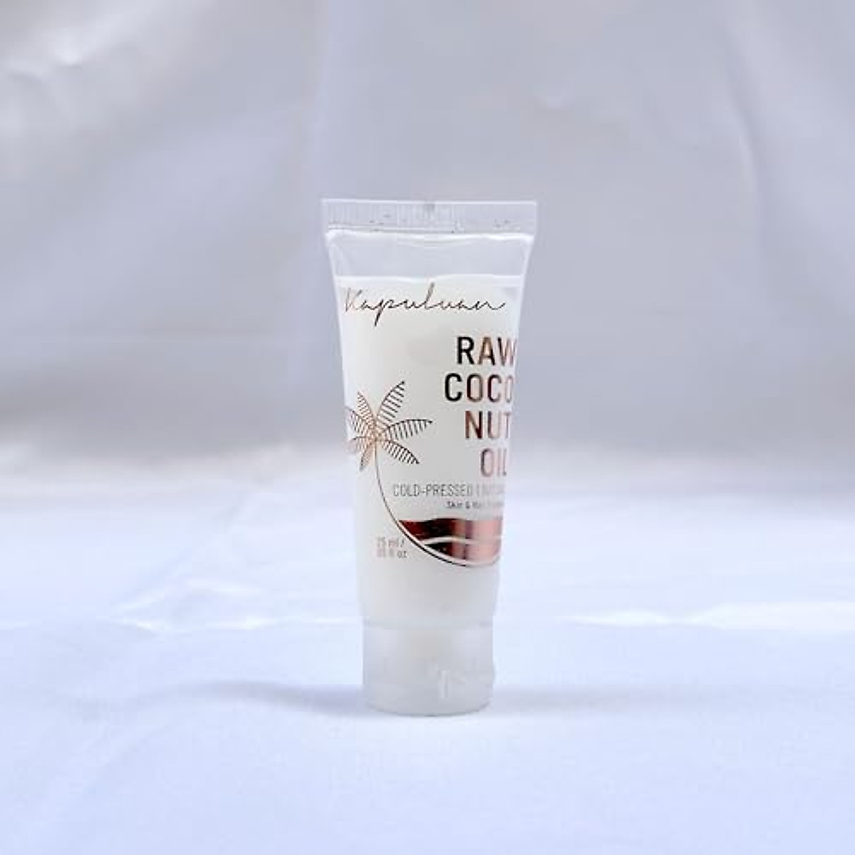 Kapuluan Coconut Oil for Hair, Skin - Extra Virgin Cold Pressed Oil with MCTs for Body Care or Haircare, Hair Growth, Aceite de Coco Natural, Baby, Dogs, Pets Travel Mini Tube (5 x 25ml)