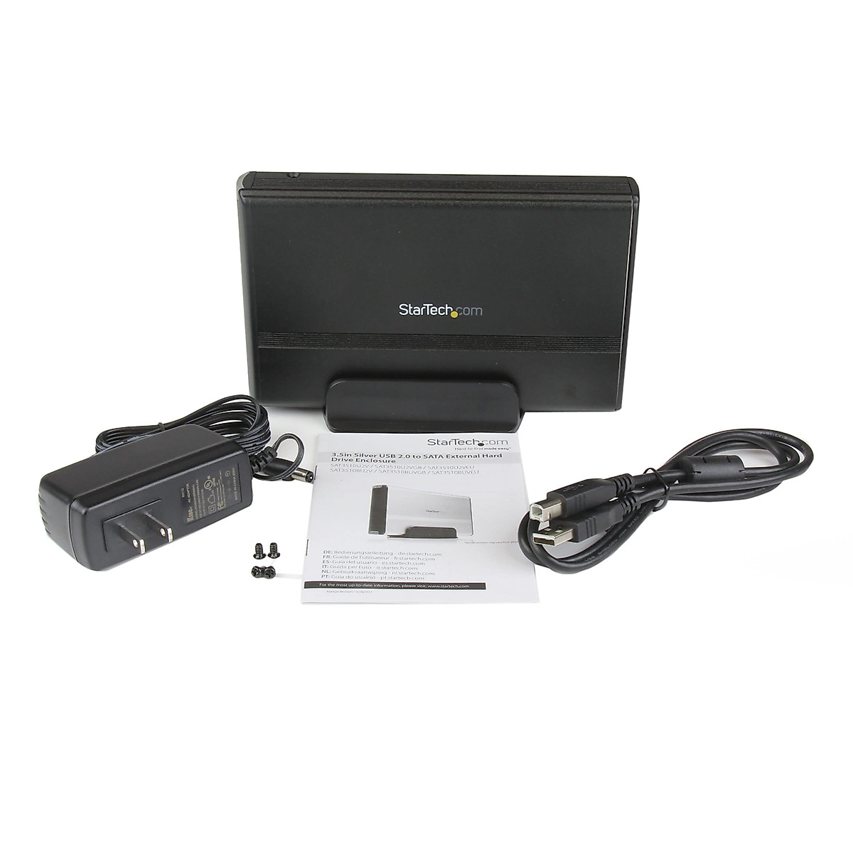 StarTech.com 10/100 Mbps Ethernet to Fiber Optic Media Converter - ST Multimode - 1310nm - 2km - Full/Half Duplex , TAA (MCM110ST2)