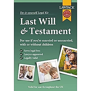 Last Will & Testament Kit (Do It Yourself Kit)