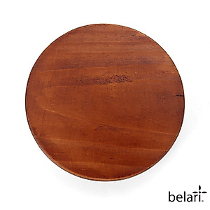 Belari Faceted Storage Canister - Food Storage Container for Kitchen Organization - Ceramic Kitchen Storage Containers - Kitchen Canisters - Kitchen Counter Organizers and Storage (Medium Black)