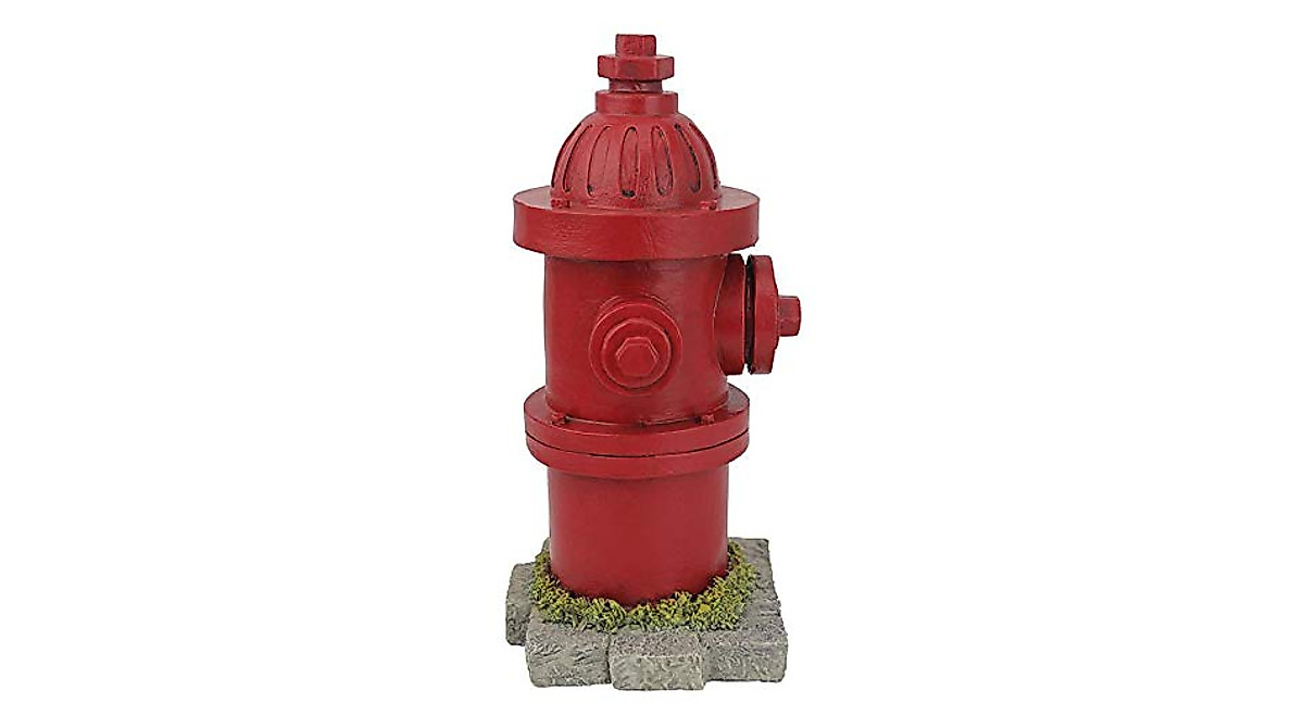 Design Toscano Small Fire Hydrant Statue for Home & Garden