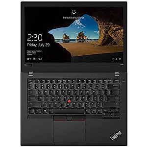 Lenovo ThinkPad T480 14” FHD Business Laptop Intel Core i5-8350U 1.7GHz, 16GB RAM, 512GB SSD, Windows 10 Pro 64Bit,HDMI,CAM,Webcam,SD Card Reader(Renewed)