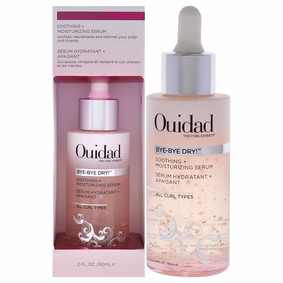 OUIDAD Bye Bye Dry Scalp Booster - Soothing and Moisturizing Serum - 2oz, 2 oz.