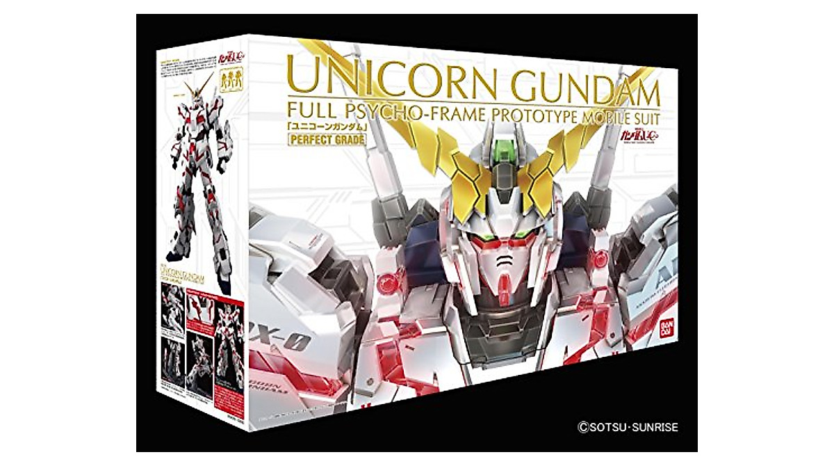Bandai Hobby PG Unicorn Gundam Model Kit - 1/60 Scale Collectible
