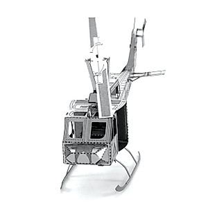 Metal Earth Huey UH-1 Helicopter 3D Metal Model Kit Fascinations