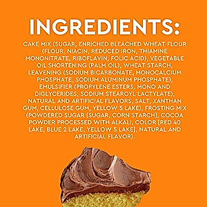 Duncan Hines Easy Cake Kit Golden Fudge Cake Mix, 8.4 OZ