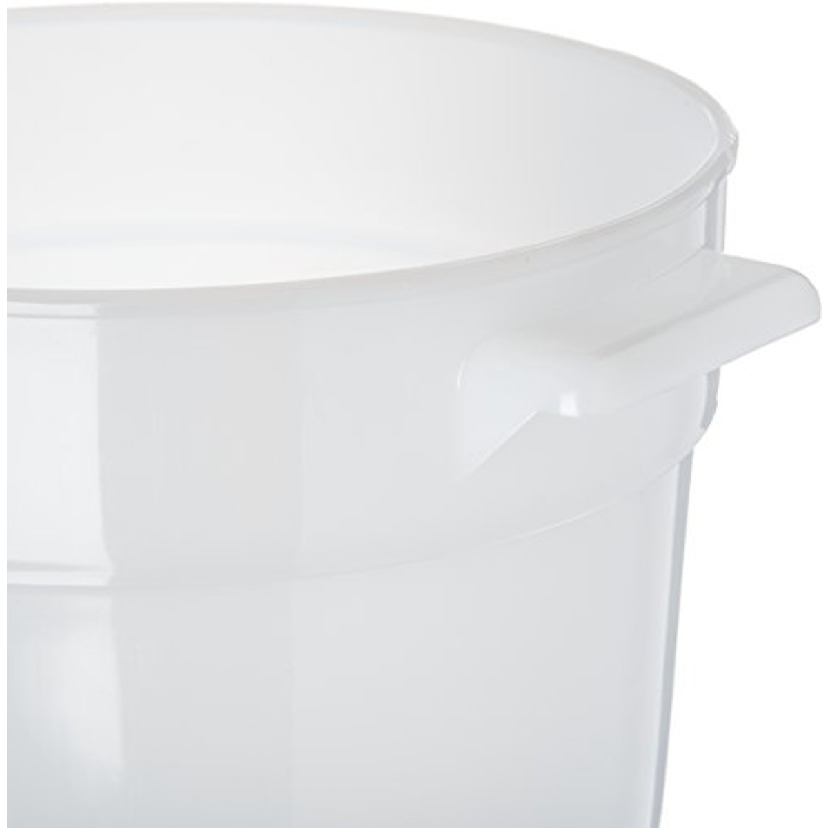 Carlisle FoodService Products BPA-Free Bains Marie Round Storage Container, 2 Quart, White