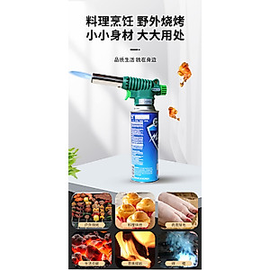 Maxsun Butane Torch,Culinary Torch with Safety Lock & Adjustable Flame for Cooking MS-T5 (Butane Canister not Included)