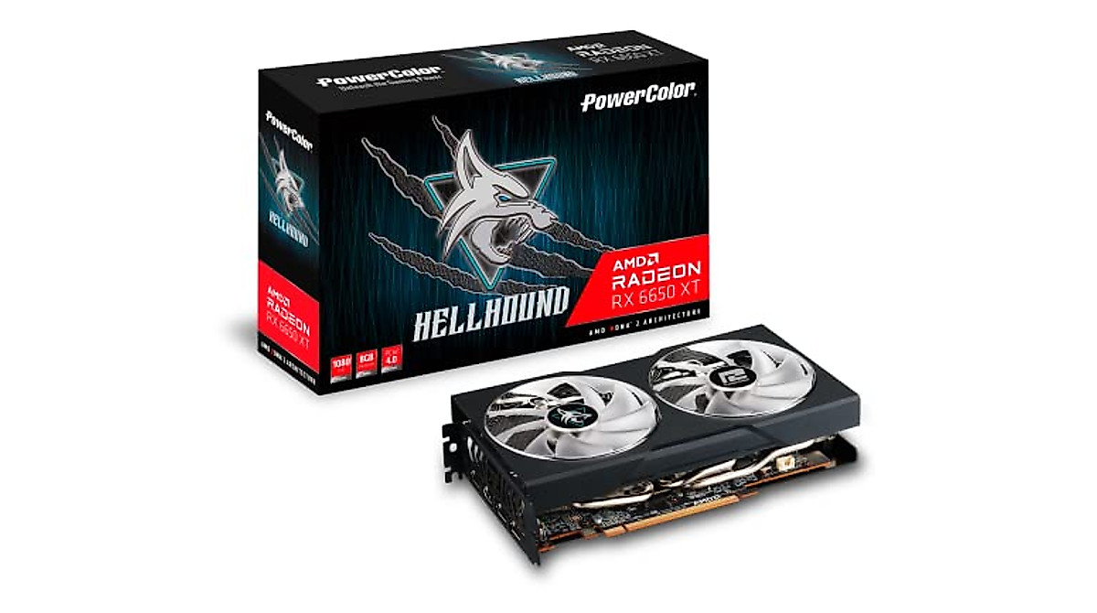 PowerColor Radeon RX 6650 XT Graphics Card with 8GB GDDR6