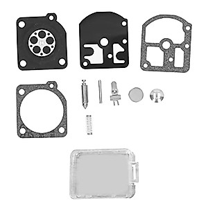 BOTEGRA Chainsaw Gasket, Stable Carburetor Rebuild Kit High Accuracy with Storage Box for Garden Tools