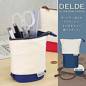 SUN-STAR Stationery Pencil Case,Natural Blue, DELDE