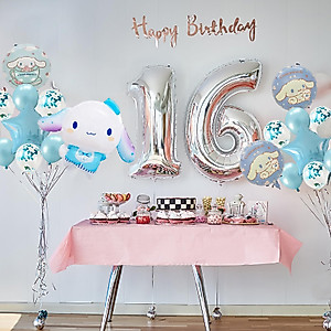 20Pcs Cute Anime Party Decoration Balloons,Aluminum Film Material Double Sided Balloons,Anime Theme Party Supplies,Kawaii Birthday Party Ballons (GG-03)