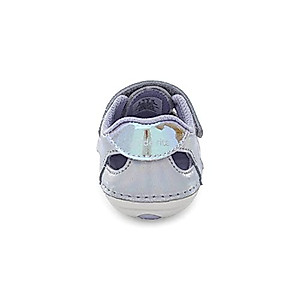 Stride rite Girls SM Posie Sandal, Iridescent, 4 Toddler