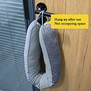 fowong 36 Inch Door Draft Stopper,Under Door Weather Insulator Seal Heavy Duty Energy Saver (Grey)