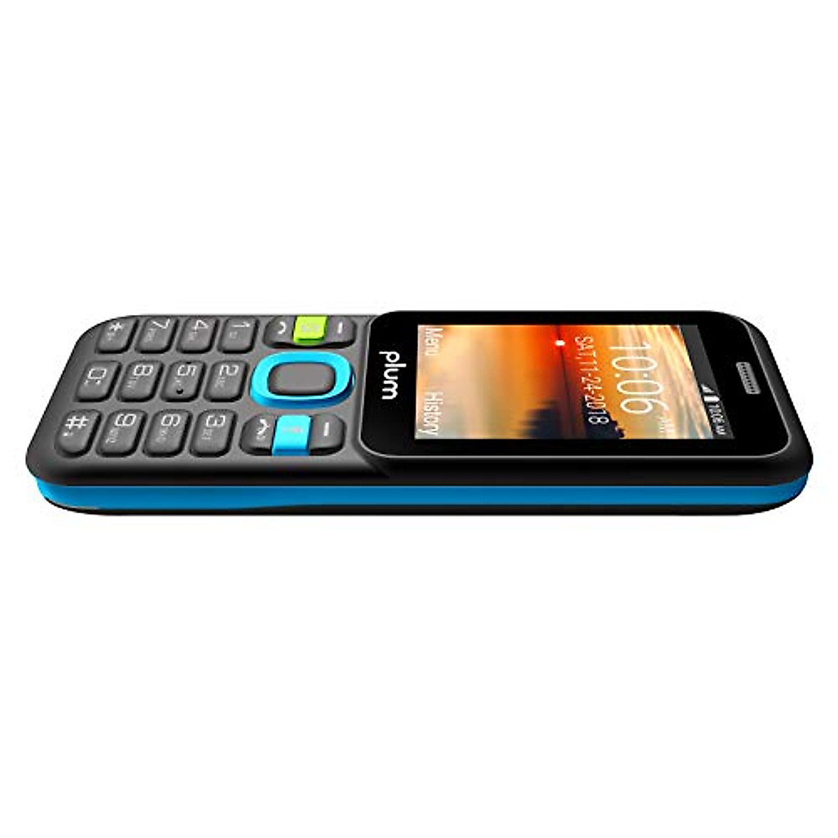 Plum 3G GSM Unlocked Cell Phone with Whatsapp Facebook Dedicated Keys ATT TMobile