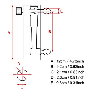 Air Flowmeter, Air Meter Air Flowmeter Control Valve 2.5-25 LPM Flowmeter Suitable for Air Measuring