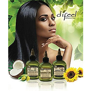 Difeel 99% Natural Premium Hair Oil - Biotin Oil Volumizing and Thickening 7.78 ounce