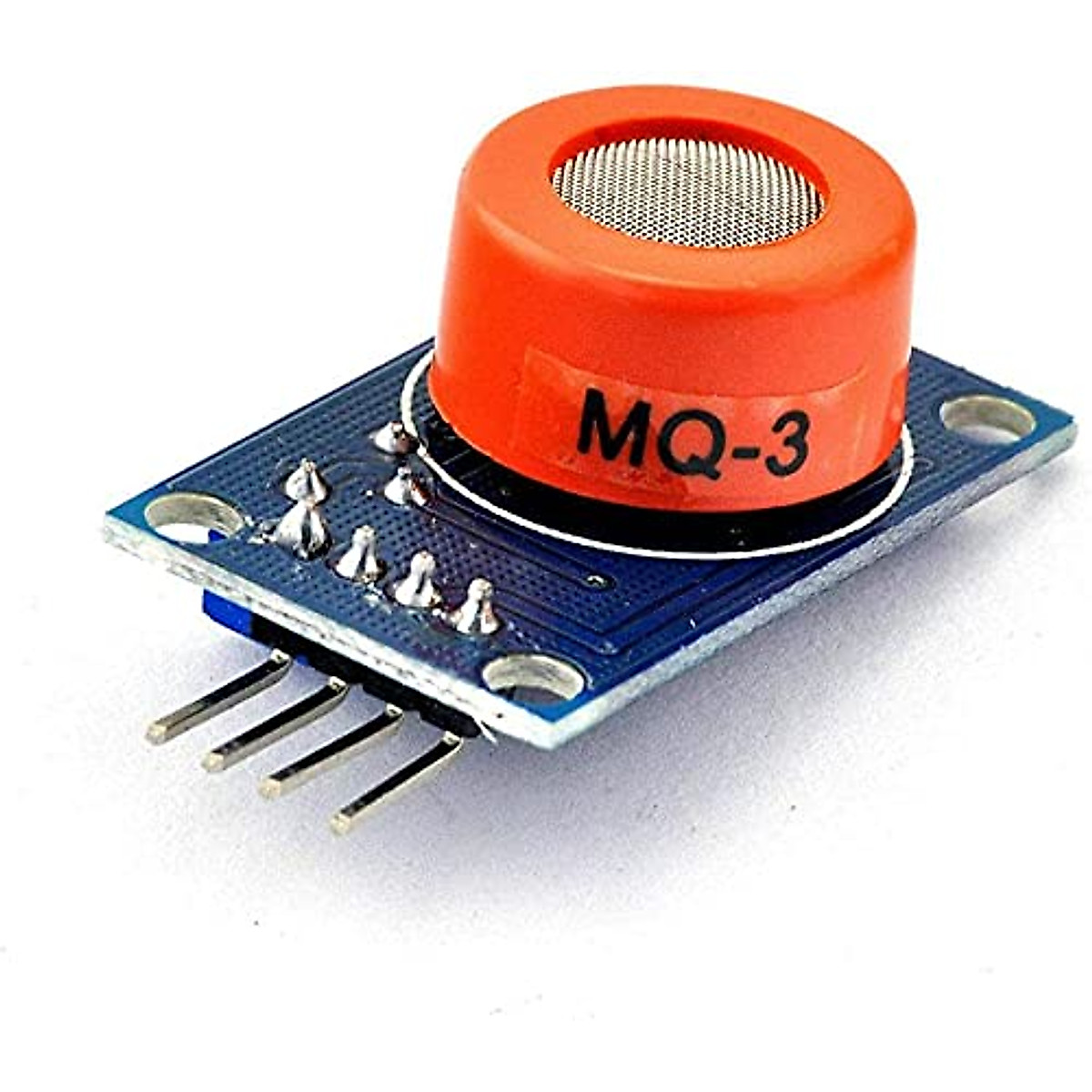 6PCS MQ-3 MQ3 Alcohol Sensor Module Breath Gas Detector Ethanol Detection for Arduino Raspberry Pi ESP8266 MQ2 5V DC