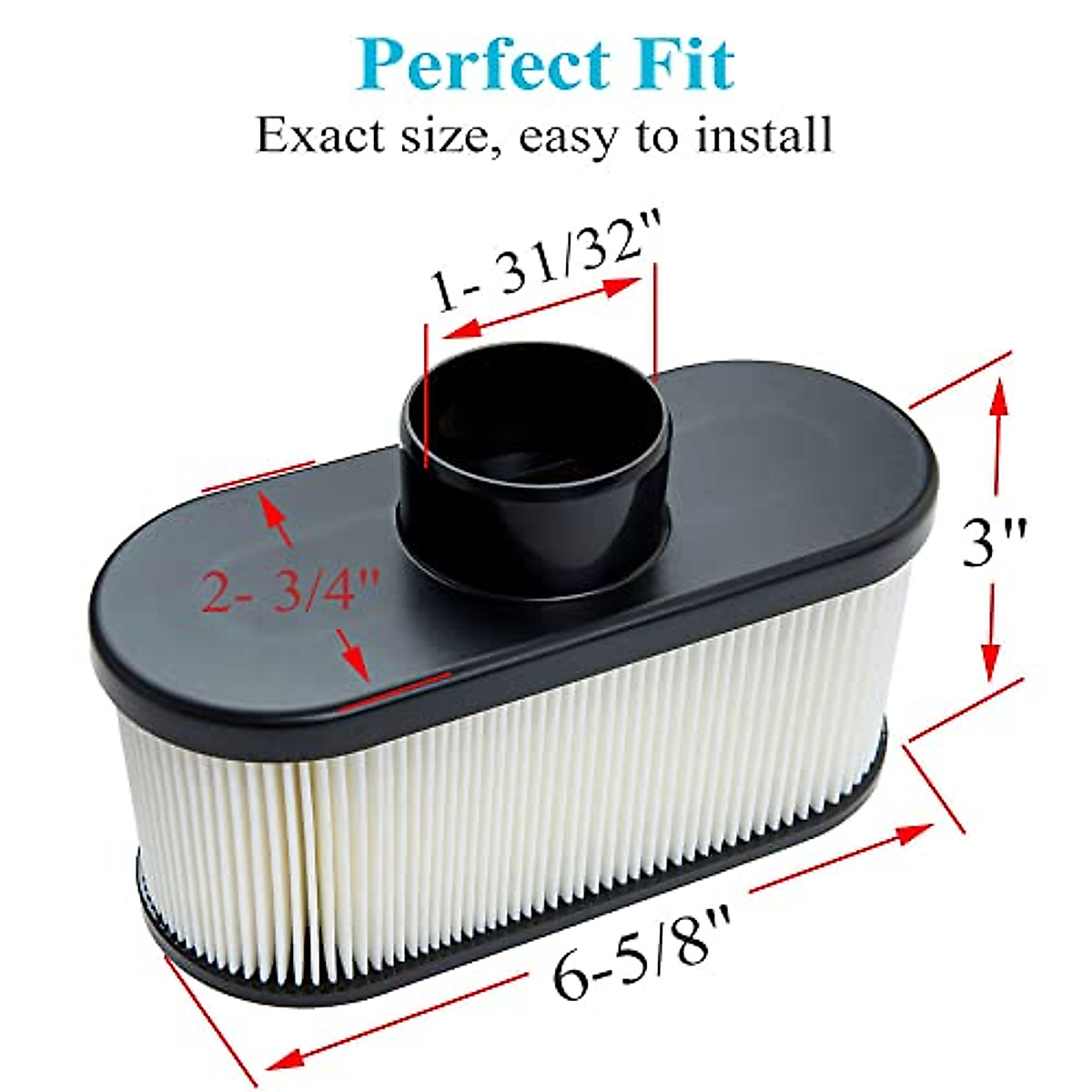 HOODELL FR691V Tune Up Kit for Kawasaki FR651V FR730V FS481V FS541V FS600V FS730V Engine Lawn Mower Tractor, Replace 49065-7007 Oil Filter 11013-7047 Air Filter