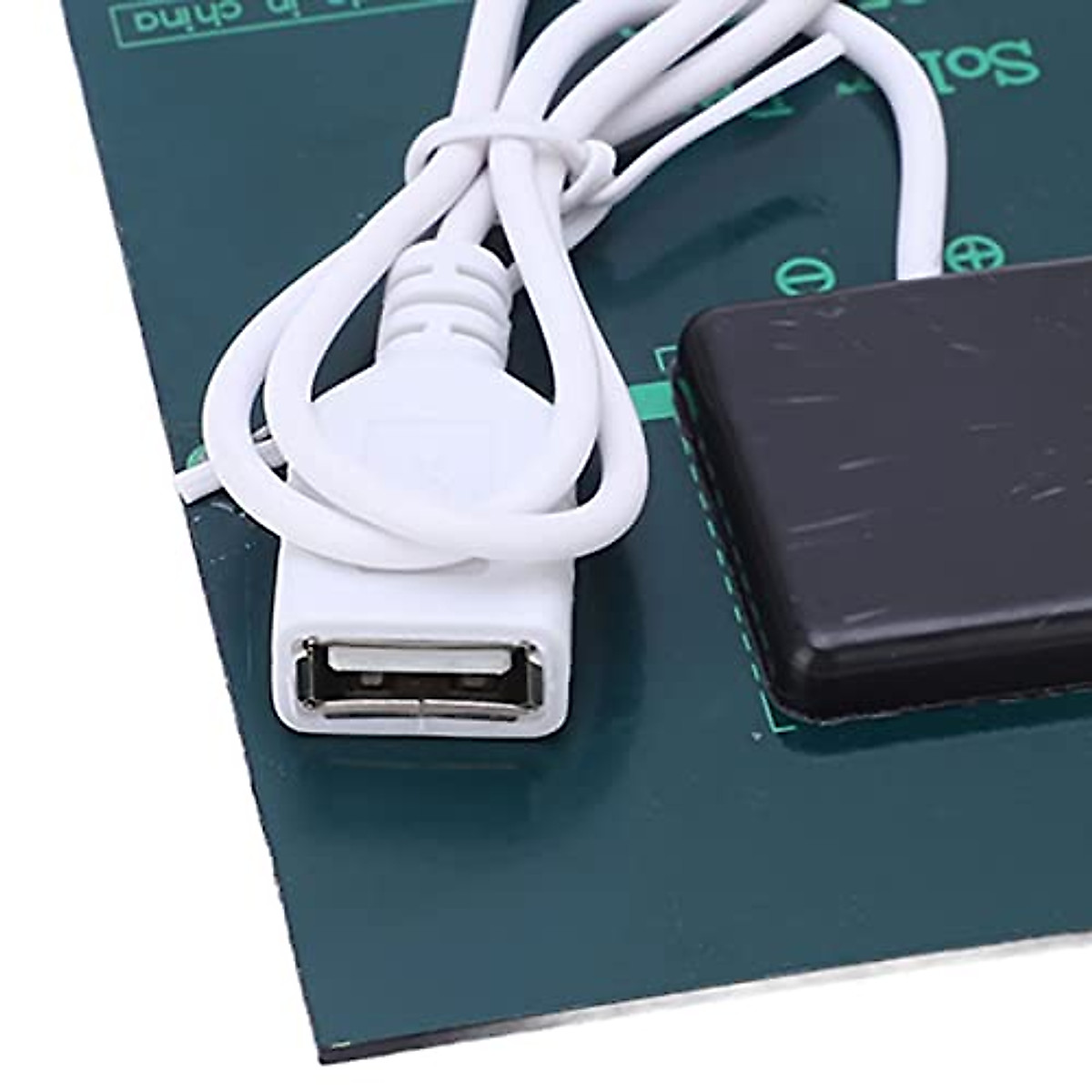 Portable Solar Charging Panel, 1W 5.5V Environmental Protection Outdoor Solar Panel Charger for Small Fans, Small Motors, LED Lights, Mobile Power, Mobile Phones, etc.