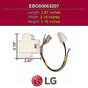 LG EBG60663207 Genuine OEM PTC Thermistor Assembly for LG Refrigerators