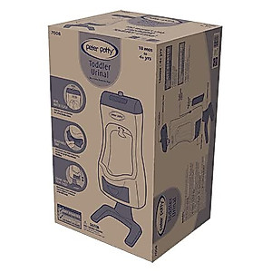 Peter Potty Toddler Urinal | Real Water Flush | Best potty training for Boys | Adjustable height & Easy to clean