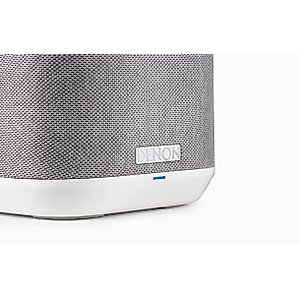 Denon Home 150 Wireless Smart Speaker – Compact Design, Wi-Fi & Bluetooth, HEOS Built-in, Alexa Built-in, Siri & AirPlay 2, Spotify Connect, Multi-Room Support, White