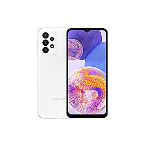 Samsung Galaxy A23 (SM-A235M/DS) Dual SIM,64 GB 4GB RAM, Factory Unlocked GSM, International Version - No Warranty - (White)