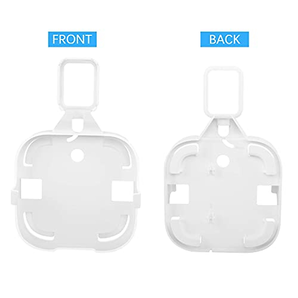 Koroao Outlet Wall Mount Holder Only for eero Pro 6 tri-Band mesh Wi-Fi 6 System - eero Pro 6 Wall Mount Bracket by Koroao - Smart and Convenient Cable Arrangement(2-Pack)