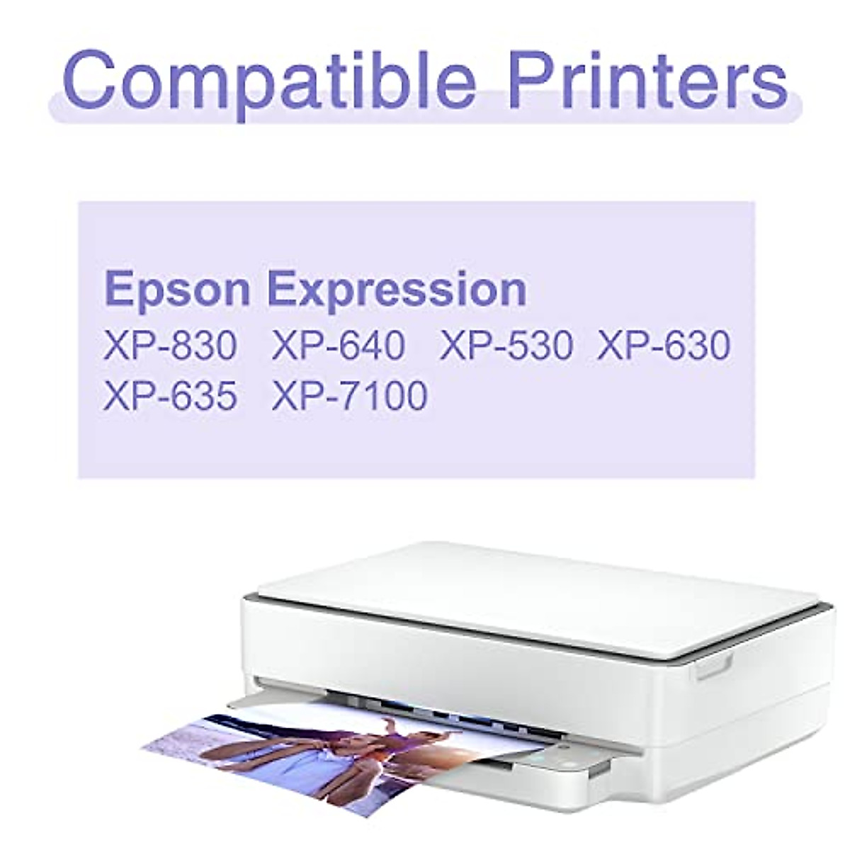 RETCH Remanufactured Ink Cartridge Replacement for Epson 410 XL 410XL T410XL T410 Used with Expression XP-640 XP-830 XP-7100 XP-530 XP-630 XP-635 Printer (5 Pack)