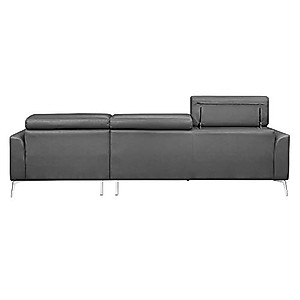 Lexicon Riggi Sectional Sofa Chaise, Gray
