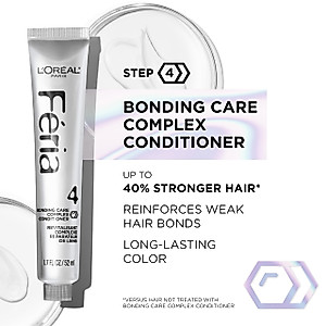 L’Oréal Paris Feria Multi-Faceted Shimmering Permanent Hair Color, 622 Fuchsia-cha, Pack of 1 Hair Dye Kit