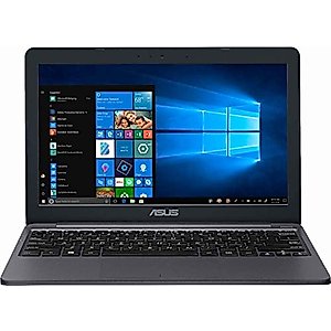 2019 Asus Vivobook 11.6" Thin and Lightweight Laptop Computer, Intel Celeron N4000 up to 2.6GHz, 2GB DDR4 RAM, 32GB eMMC, 802.11AC WiFi, Bluetooth 4.1, USB-C 3.1, HDMI, Star Gray, Windows 10 in S Mode