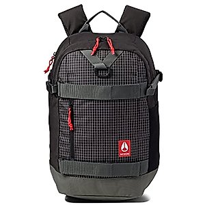 NIXON Gamma Backpack - Black / Charcoal - Made with REPREVE® Our Ocean™ and REPREVE® recycled plastics.